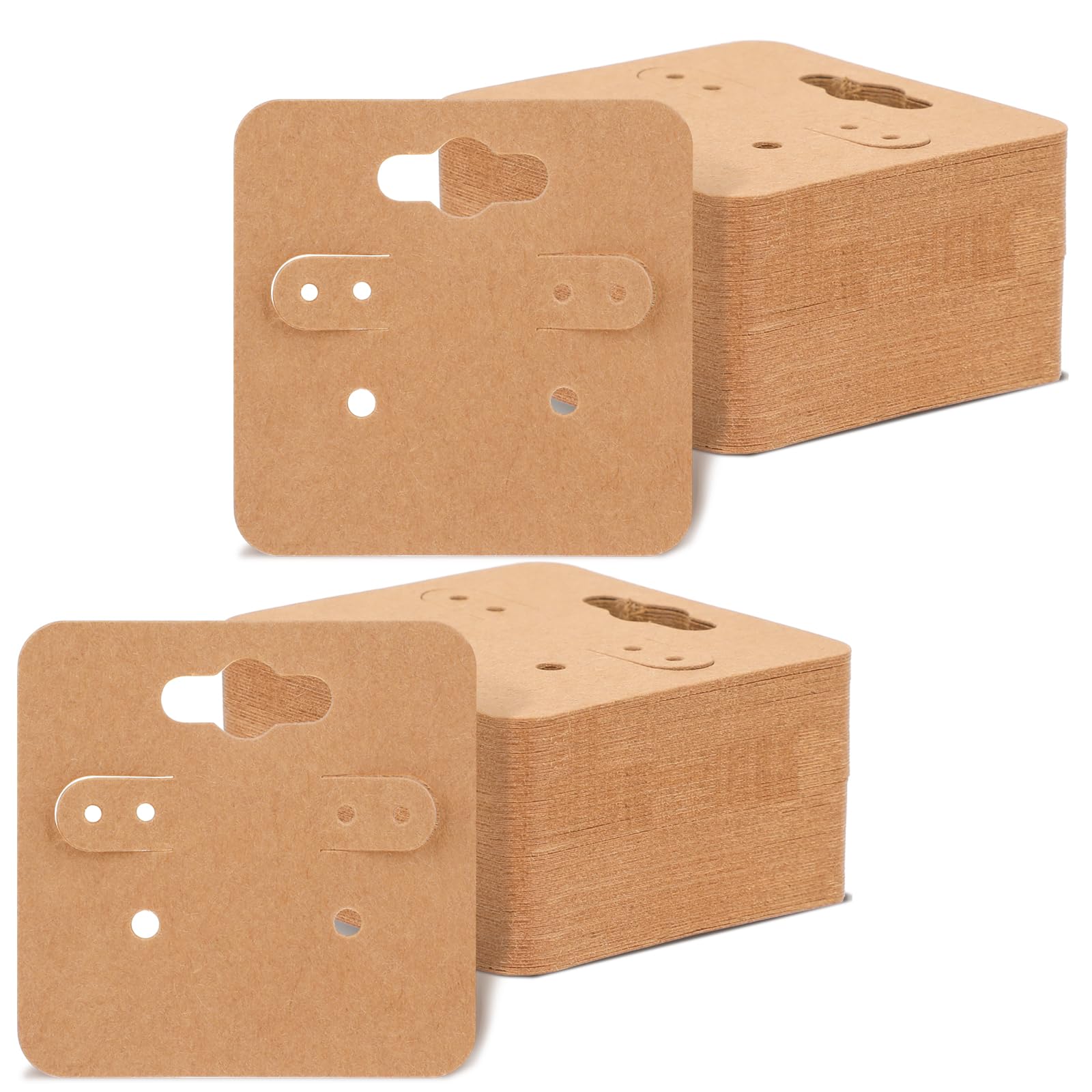 Amazon.com: 200Pcs Earring Cards for Selling, Cardboard Earring Cards ...