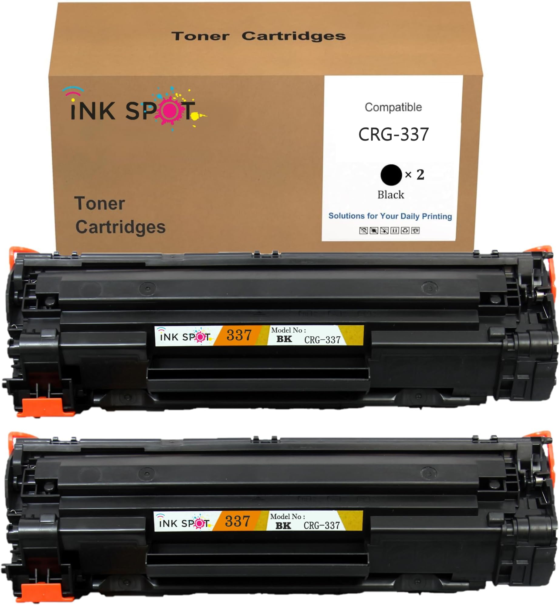 337 Toner Cartridge for Canon imageCLASS MF244DW, MF226dn, MF232w ...