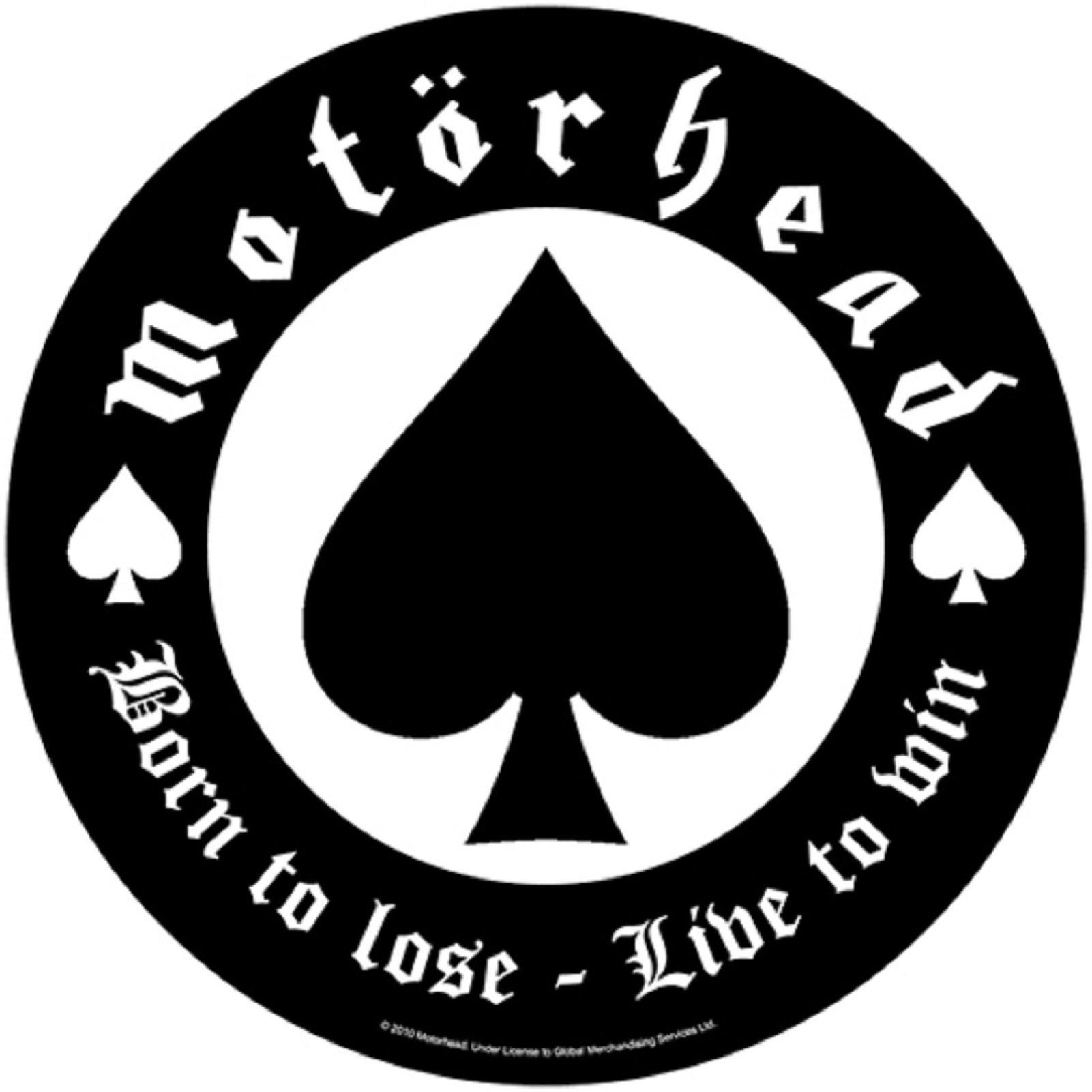 Amazon.com: Motorhead Back Patch Born To Lose Live To Win Official ...