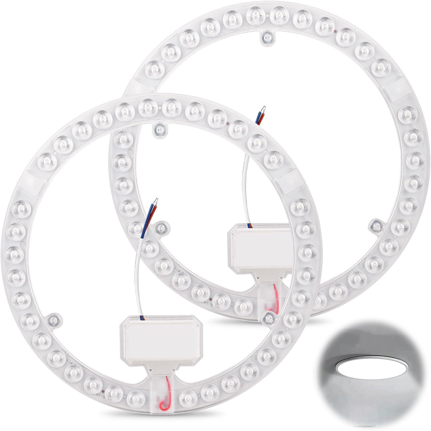Nizirioo 36W LED Modul UmrüStsatz: Ringlampe Umrüstset Weiß Abstrahl ...