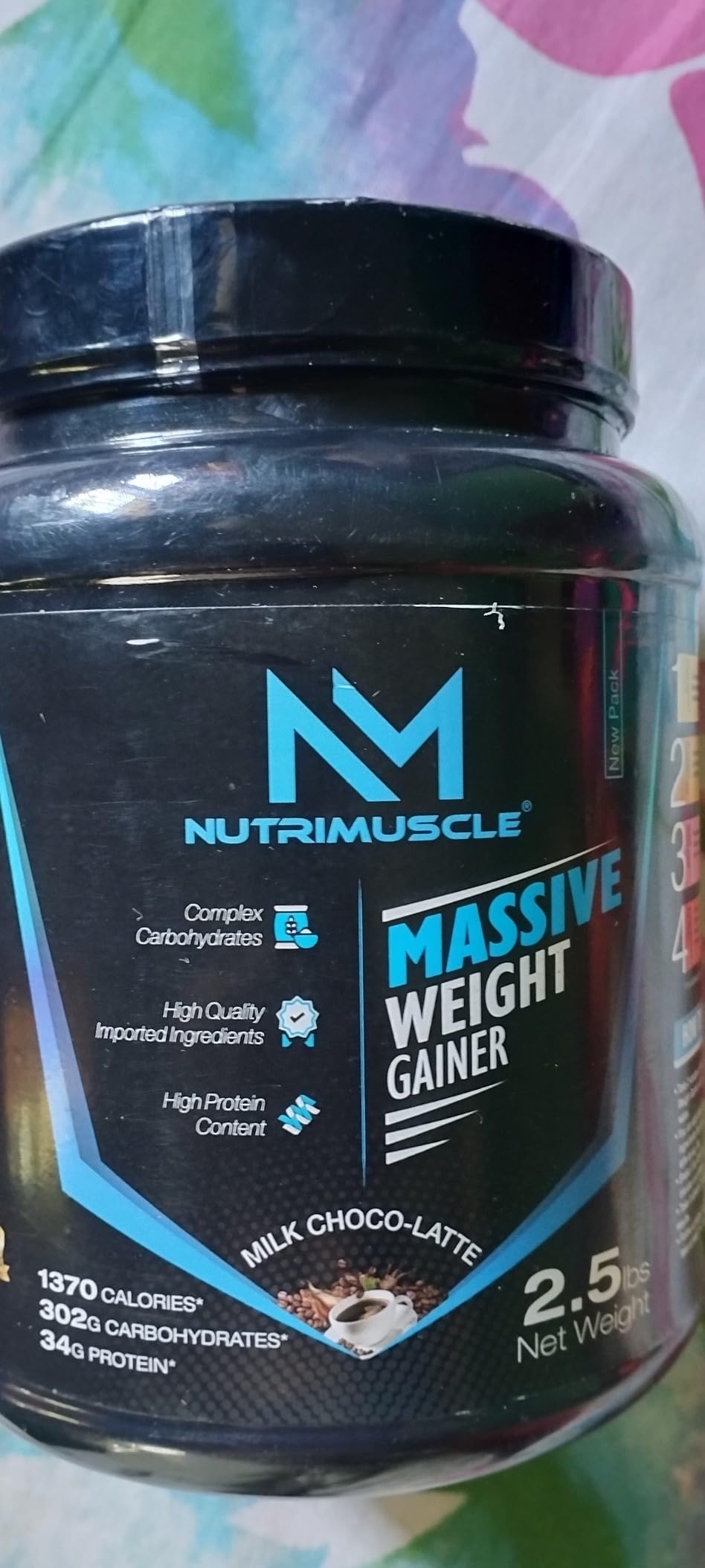 Nutrimuscle Massive Weight Gainer - 6kg - Choco Latte Flavour for For ...