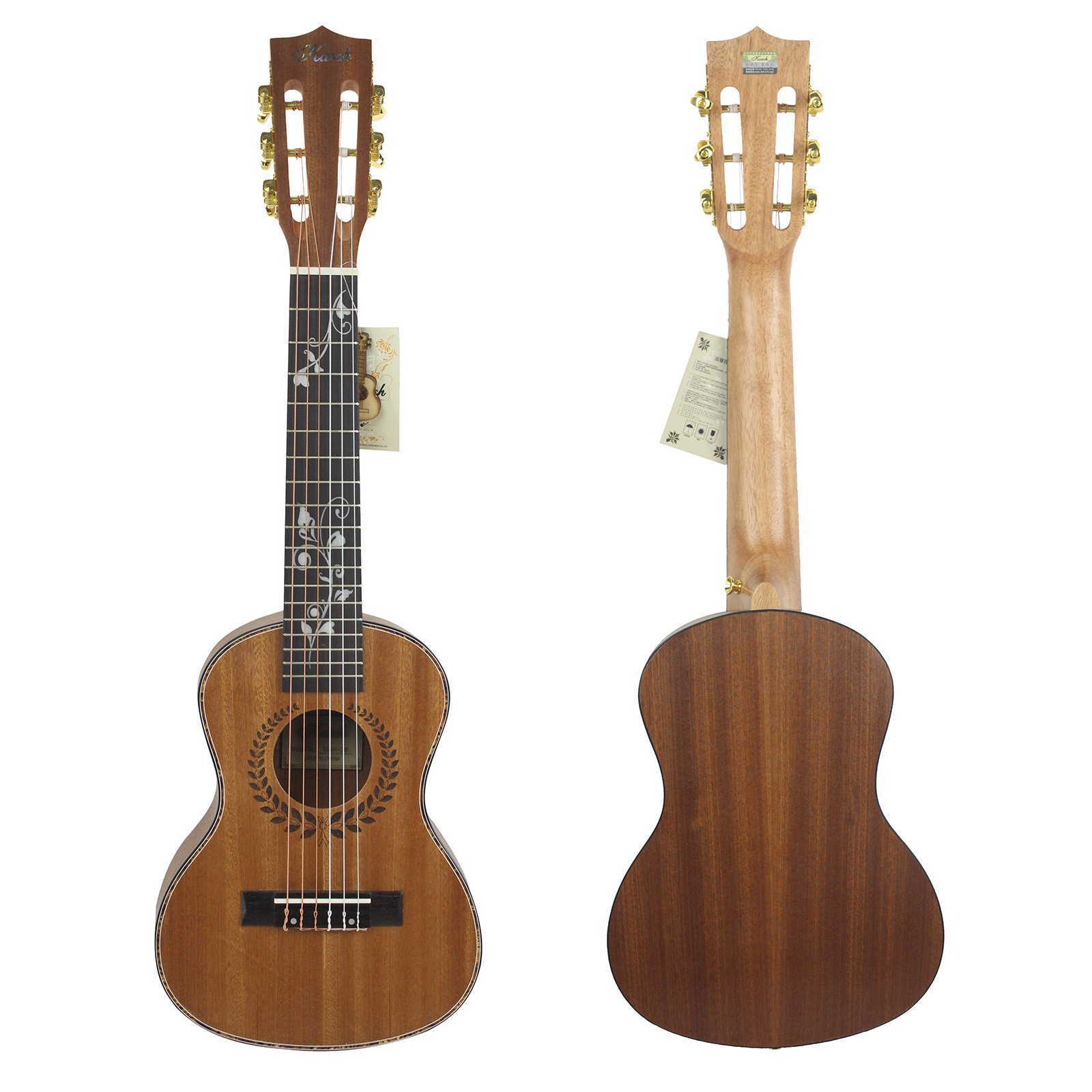 Buy Hjuns 28 Inches Guitalele Guitarlele Guilele Travel Guitar Solid ...