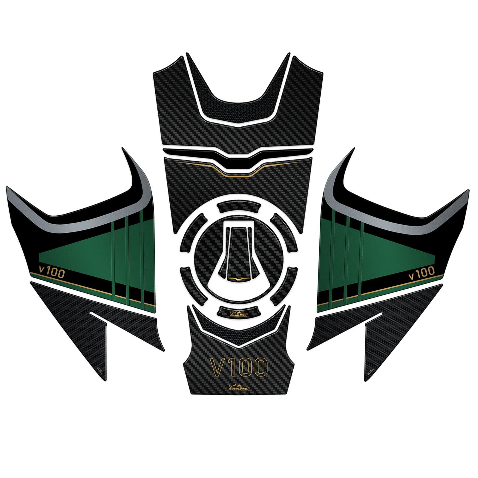 3D Resin Protection Decals Moto Guzzi Resin Bike 3D Stickers For Moto ...
