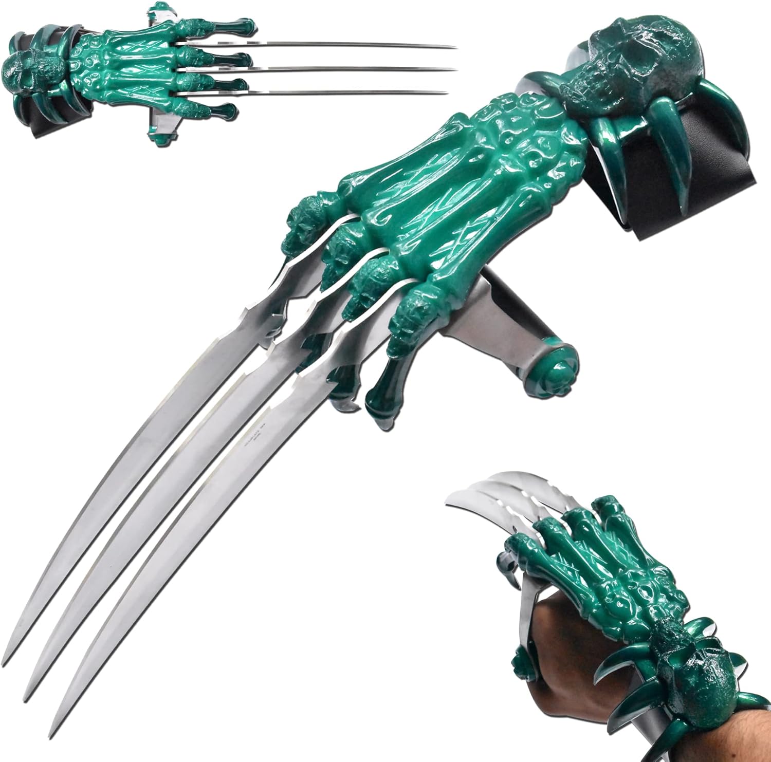 Snake Eye Tactical Skull & Bones Gauntlet Style Hand Claw(Limited Edition)