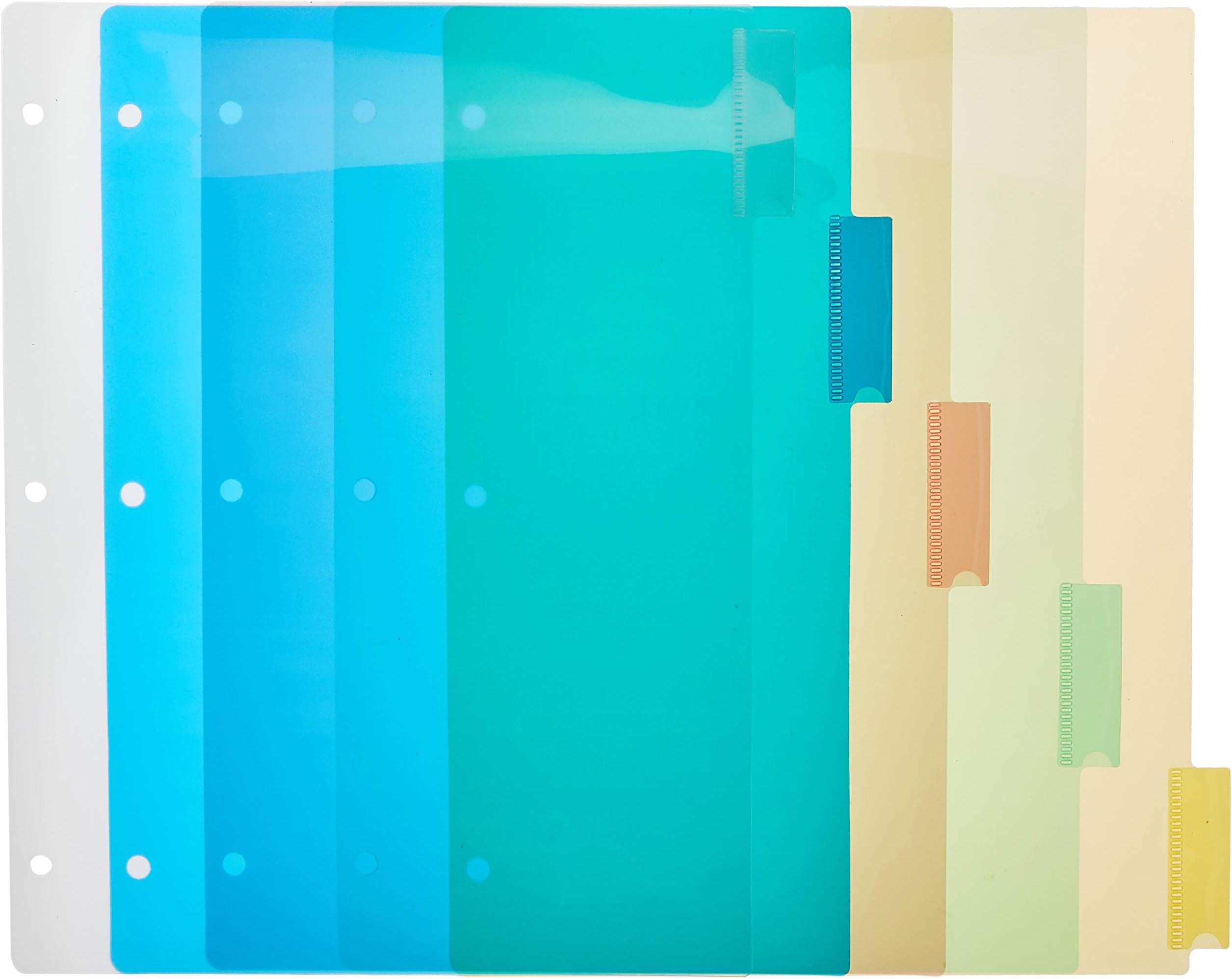 Amazon.com : 3 Ring Binder Dividers with Tabs 20 Pcs Gold Foil Design ...