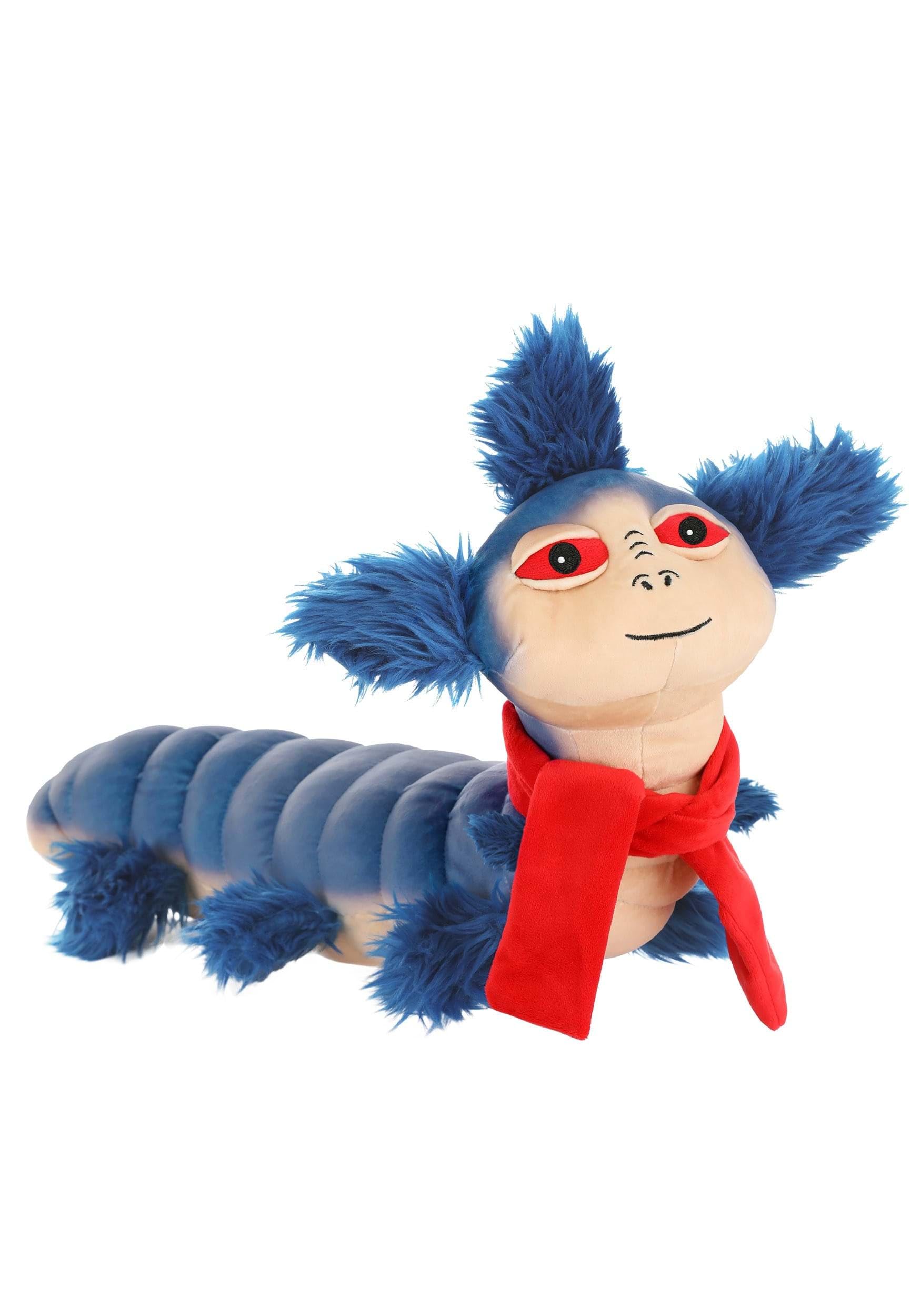 Amazon.com: Jim Henson Labyrinth Worm Toy Plush, Hoggle's Blue Friend ...