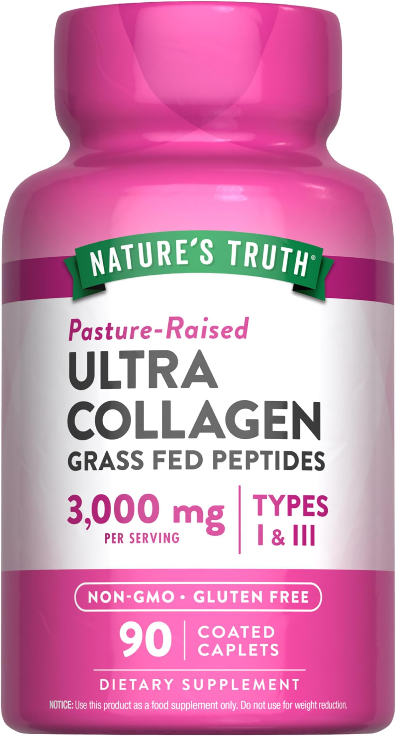 Amazon.com: Nature's Truth Collagen Beauty Supplement | 100 Liquid Max ...