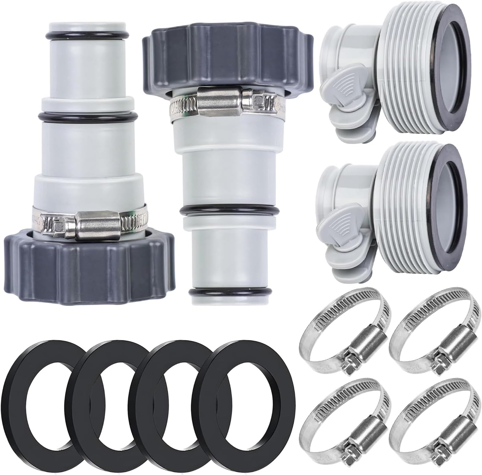 Amazon.com: Pool Hose Adapter Type A/B for Intex Pool Hose Adapter with ...