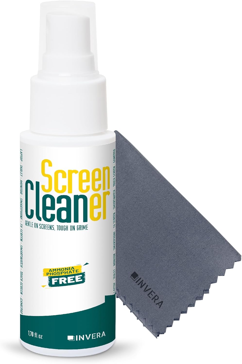 Amazon.com : Screen Cleaner Spray with Microfiber Cloth, Laptop Cleaner ...