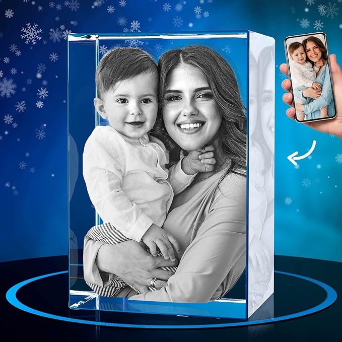 Amazon.com - ArtPix 3D Crystal Photo, Personalized Christmas Gifts With ...
