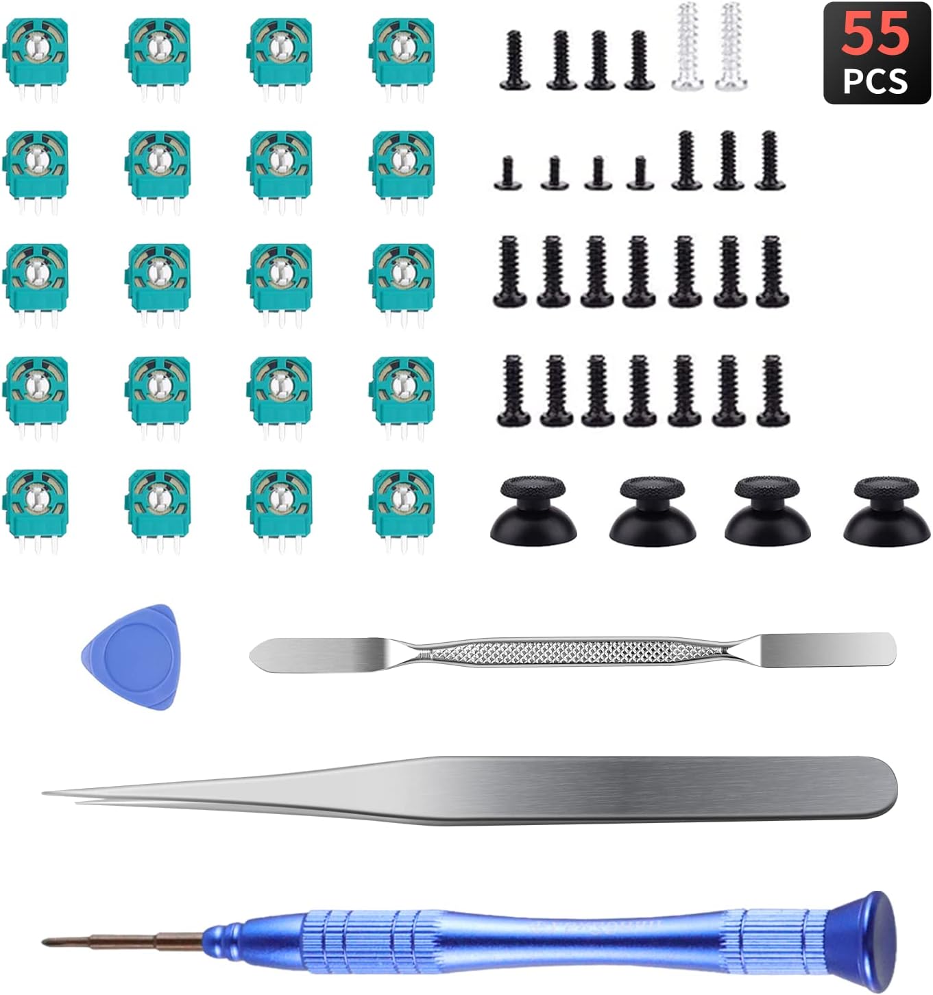 Amazon.com: DUXICEPIN kit for PS5 Controller,2.3K Potentiometer 20 Set ...