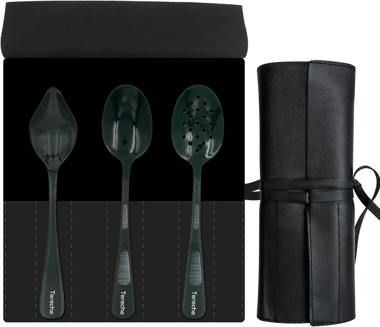 Amazon.com: Tereche Plating Spoon Kit Culinary, Deluxe Plating Spoons ...