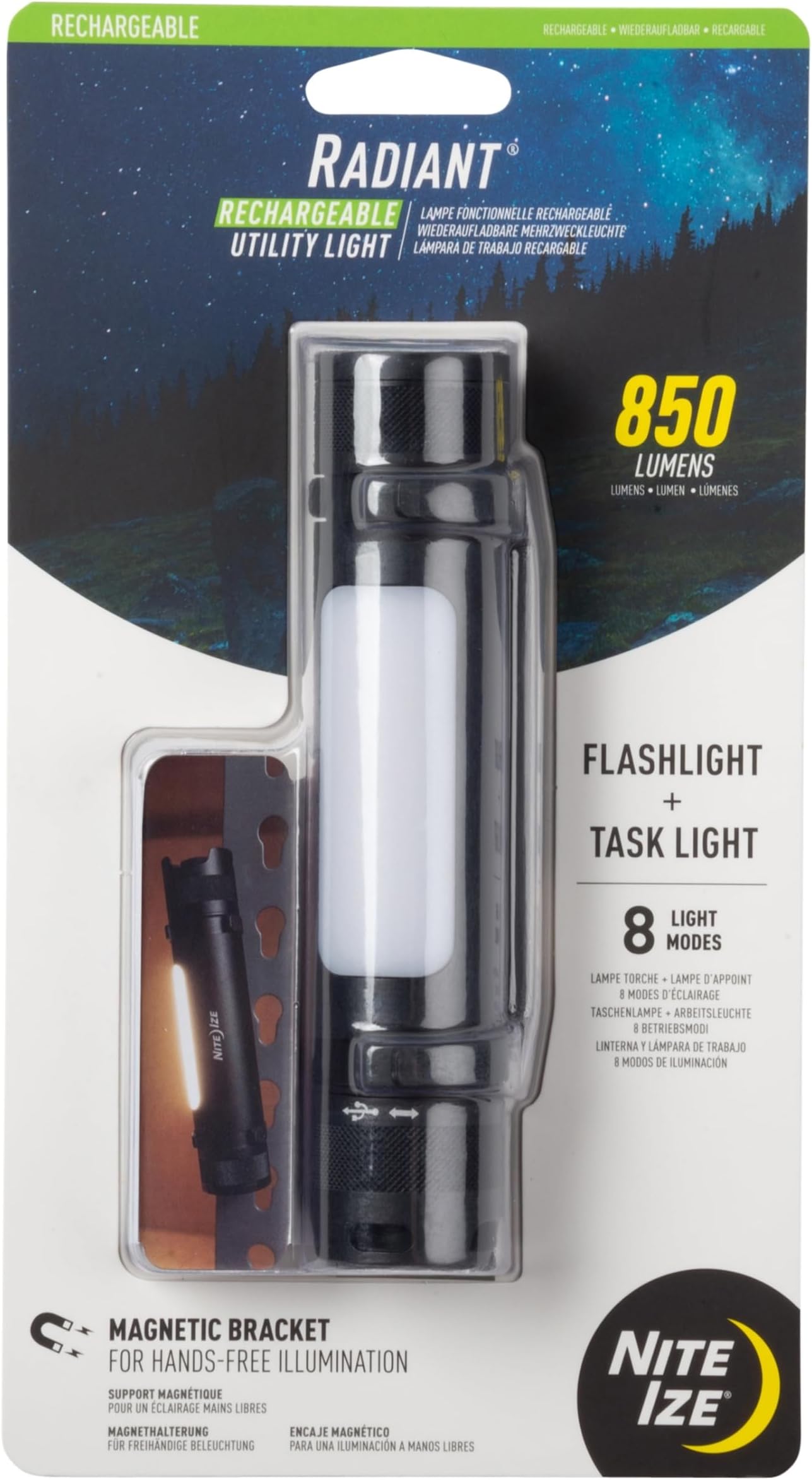 Nite Ize Radiant Rechargeable Pen Light - Rechargeable Pen Flashlight ...