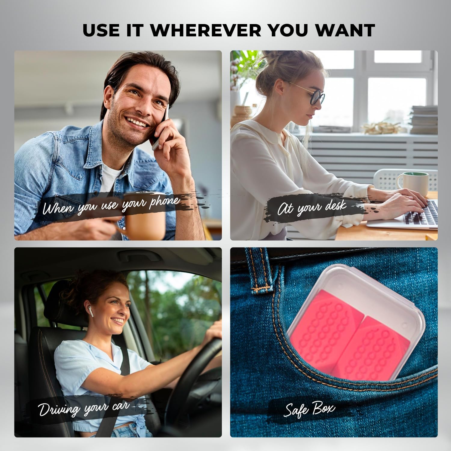 Ejercitador de mandíbula para hombres y mujeres con 3 niveles de ...