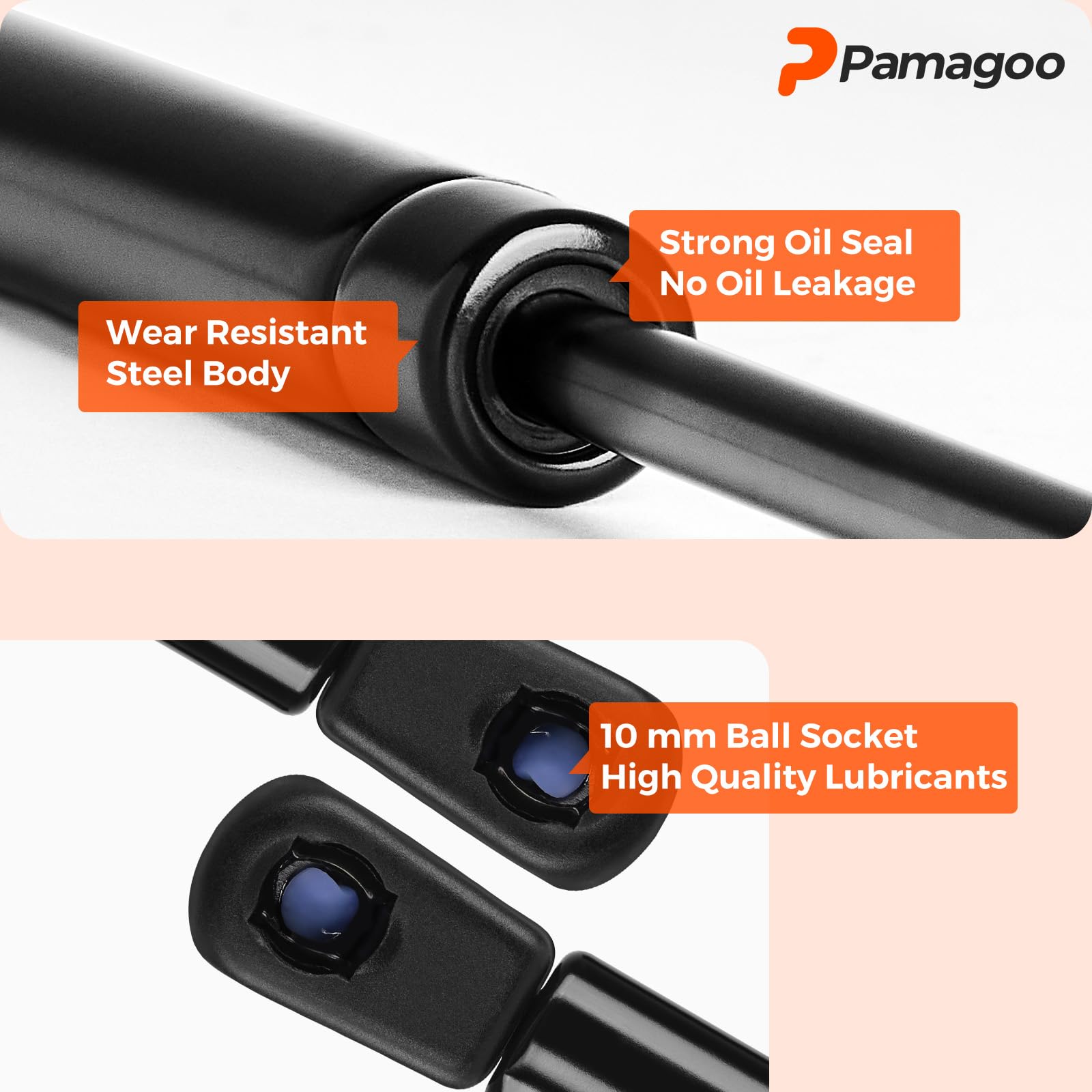 Snapklik.com : 10159-31 10 Inch 45 Lbs Gas Struts, ML99-45 10" 200 N ...