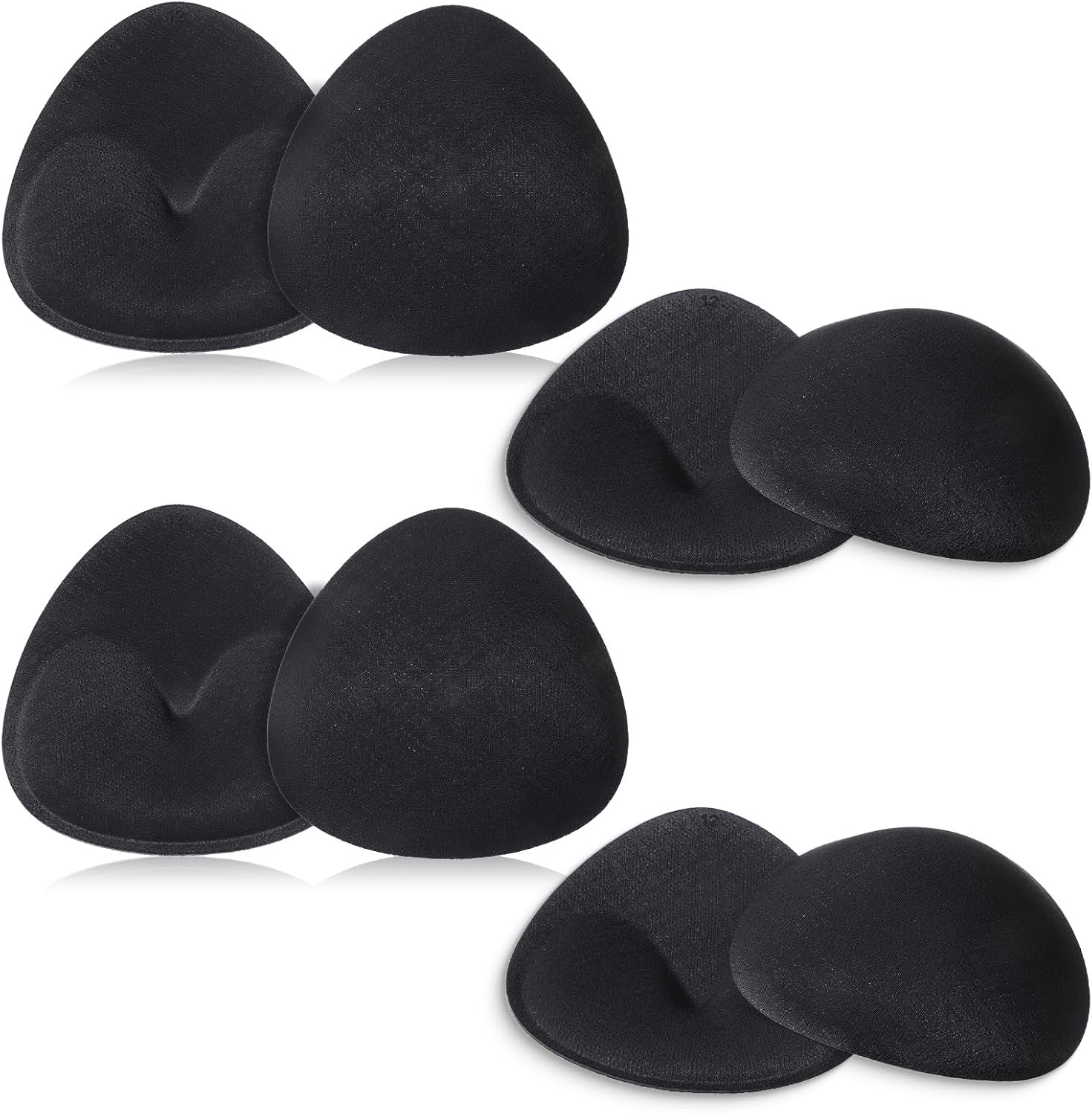 2 Pairs Bra Cups Inserts Bra Pads Inserts Women's Push Up Triangle ...