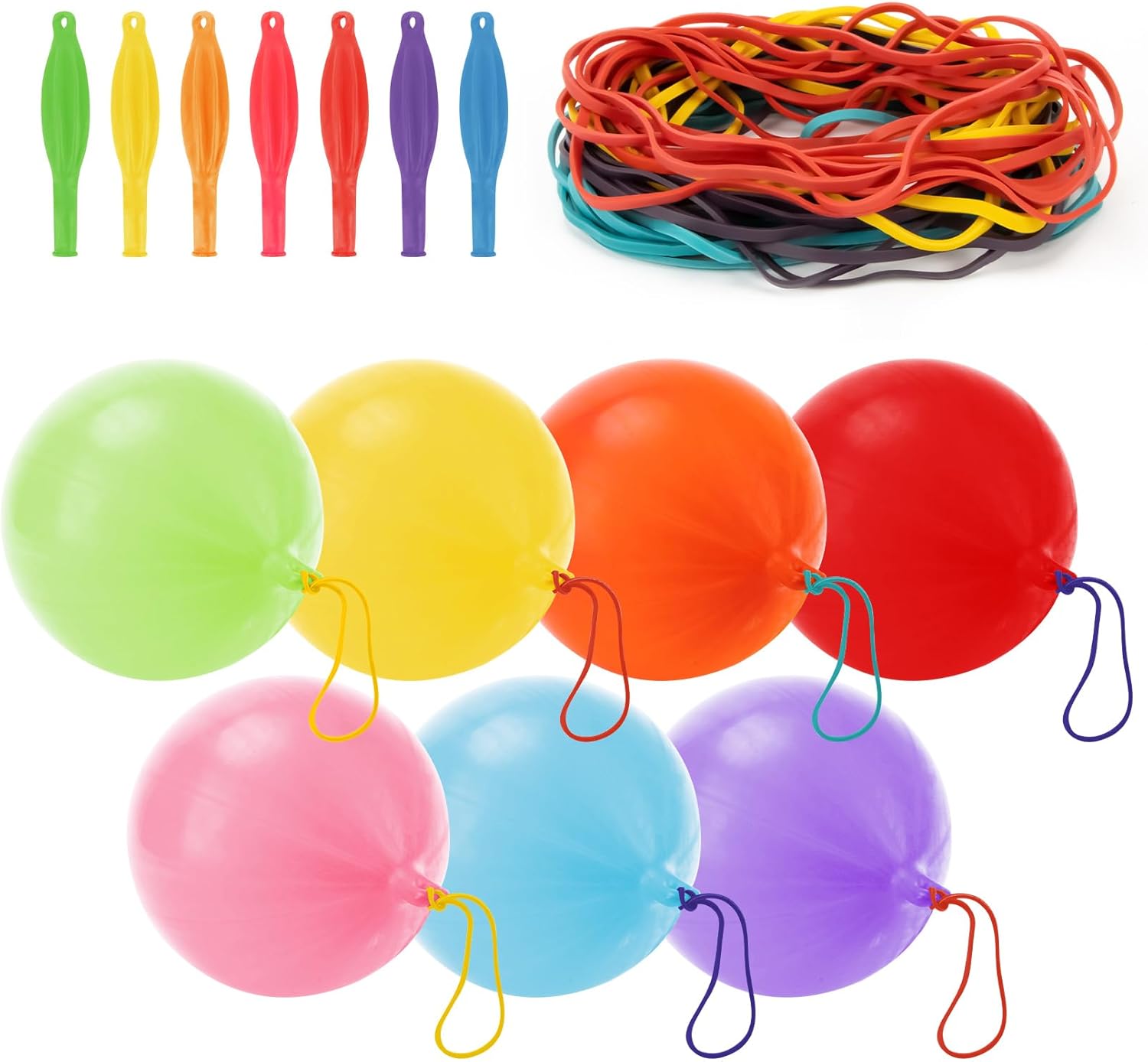 Amazon.com: MAQIHAN 36PCS Punch Balloons - 16 Inch Punching Balloon ...