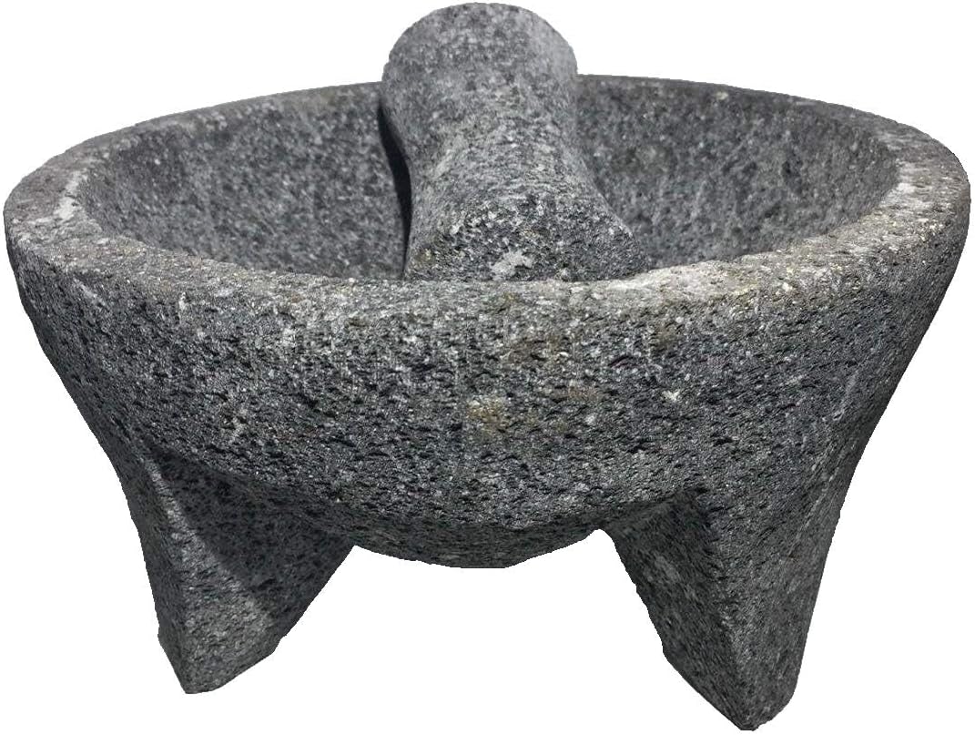 Amazon.com: For Mexican 8 Guacamole Maker Volcanic Black Stone ...