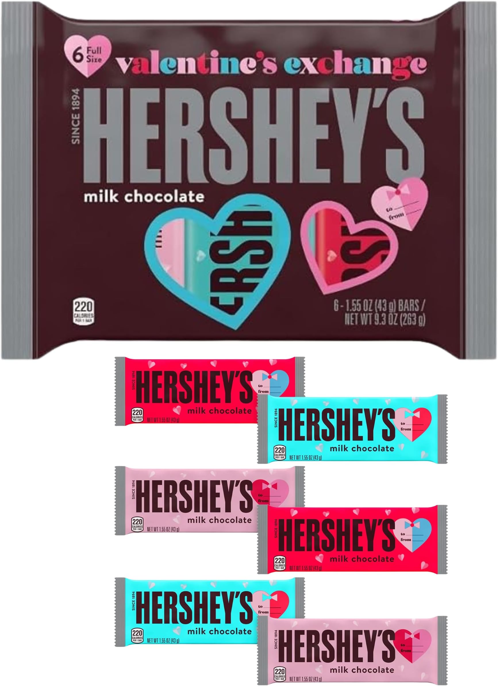 Amazon.com: HERSHEY's Assorted Chocolate, Easter Basket Easter Candy ...
