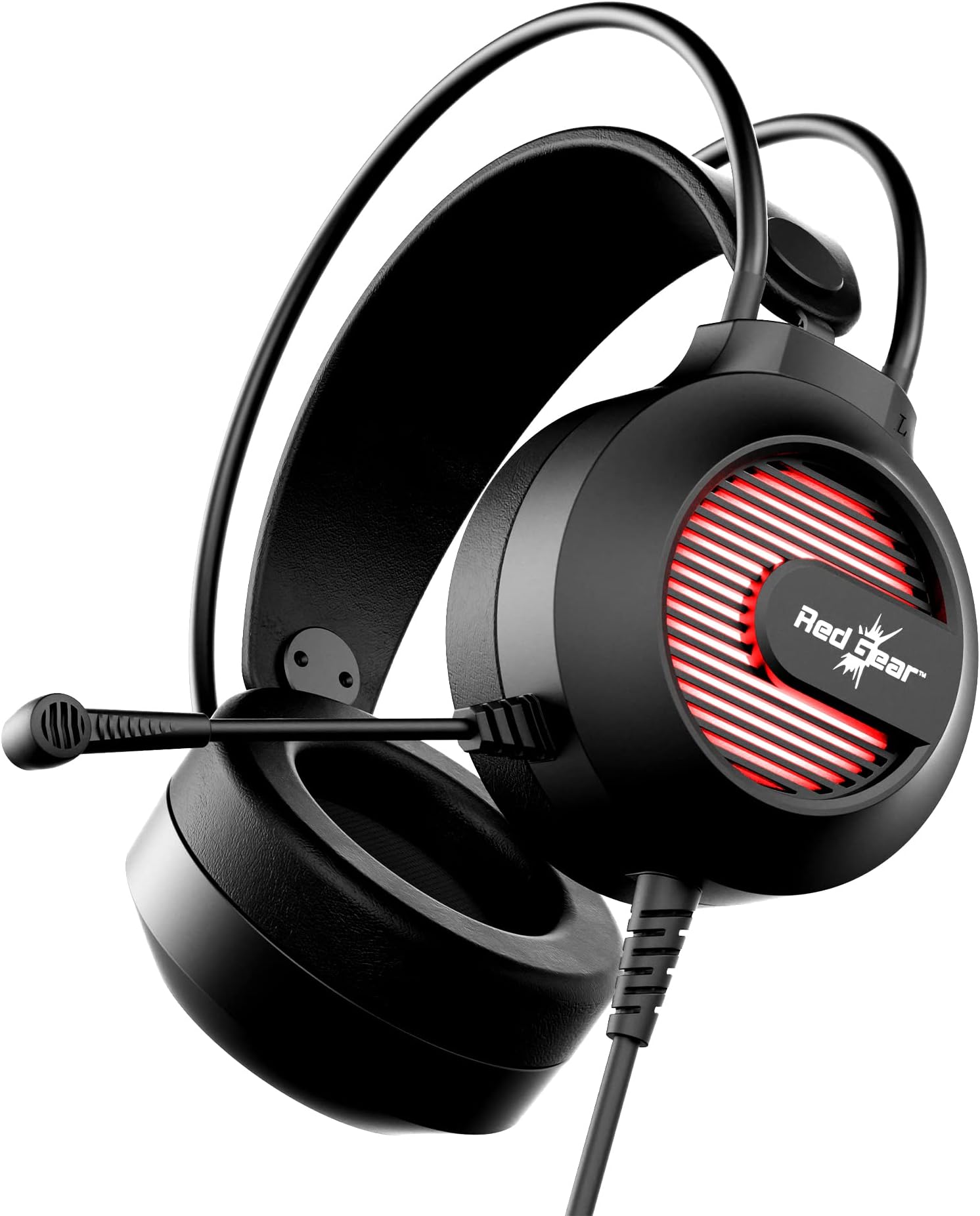 Redgear Shadow Helm Gaming Wired Over Ear Headset with Mic with 50Mm ...