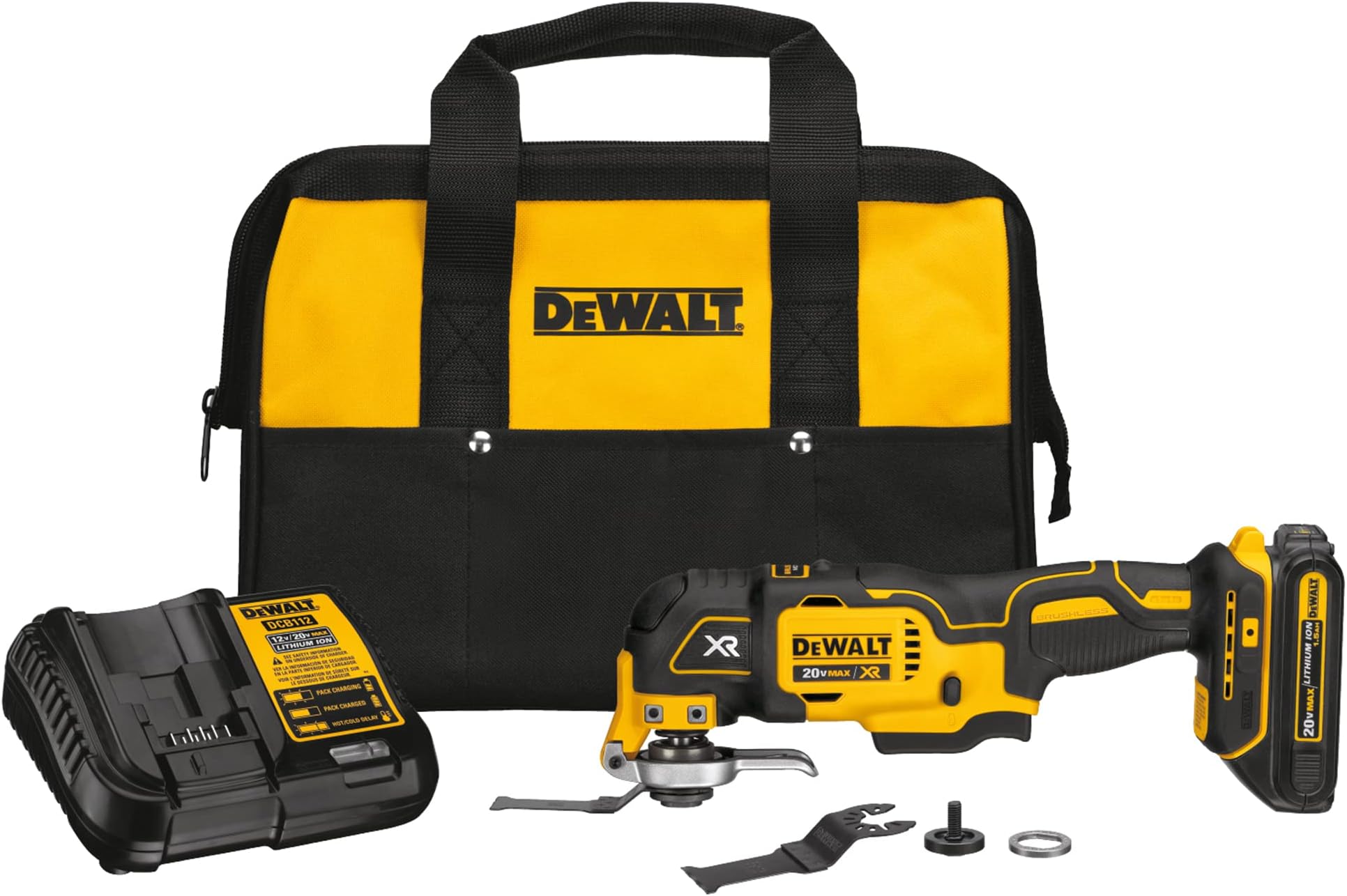 DEWALT 20V Max XR Oscillating Multi-Tool, Variable Speed, Tool Only ...
