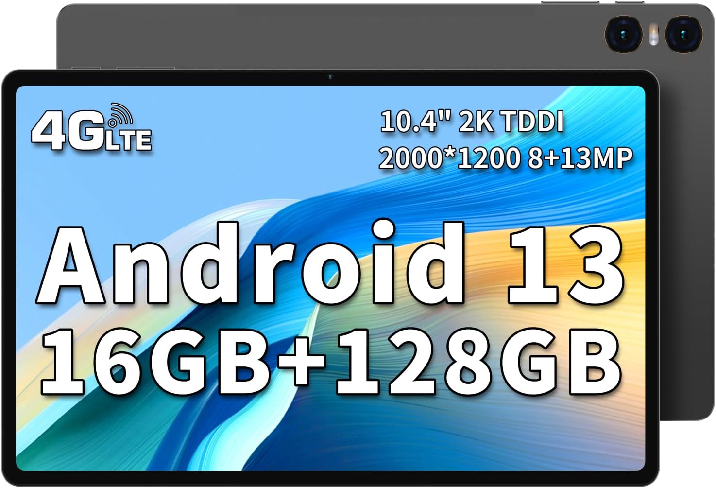 TECLAST Tablet 10.4 pulgadas Android 13 tabletas, 16 GB + 128 GB 1 TB ...