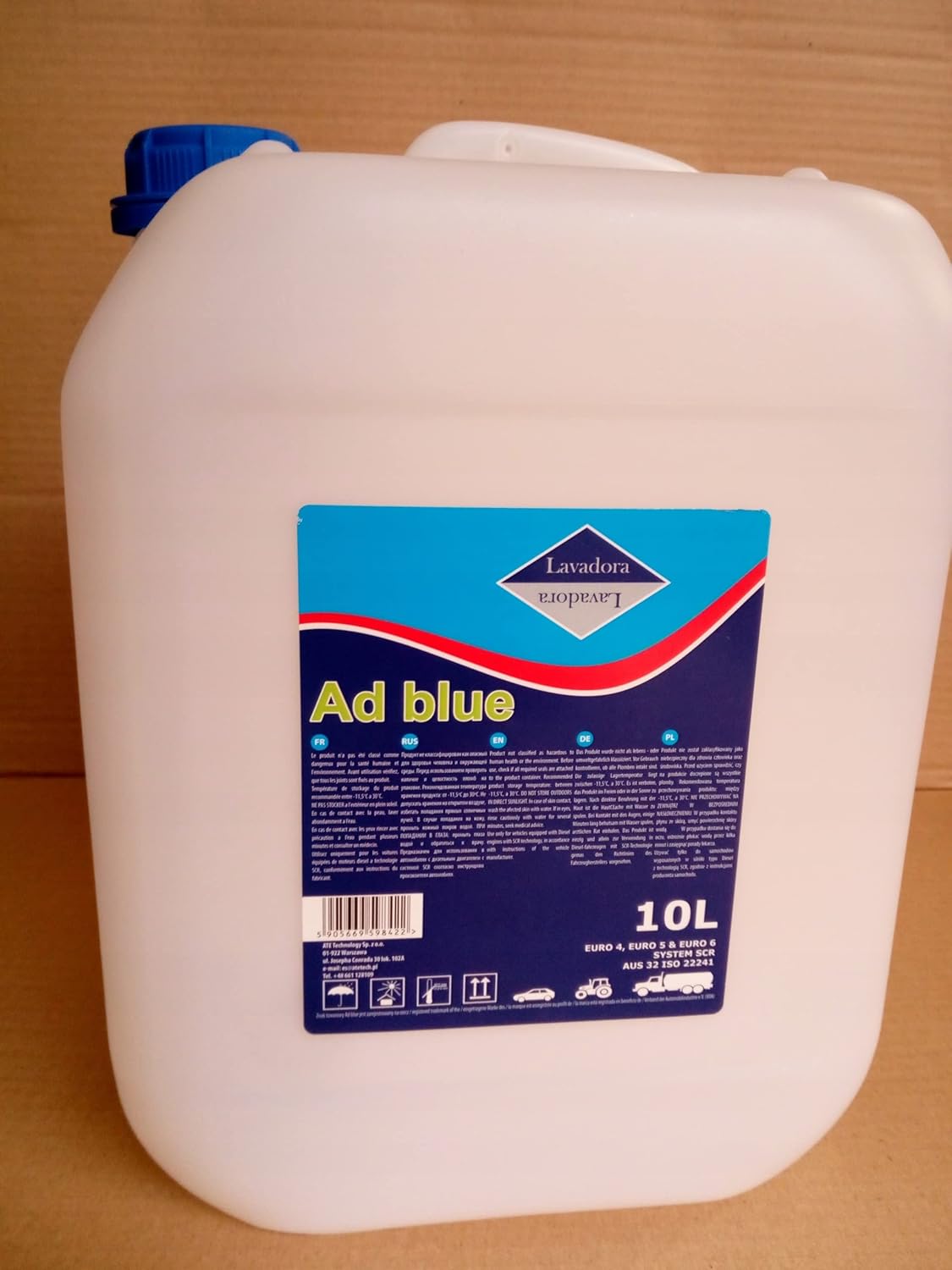ADBLUE® 10 L urea solution Ad Blue ISO 2241 : Amazon.co.uk: Automotive