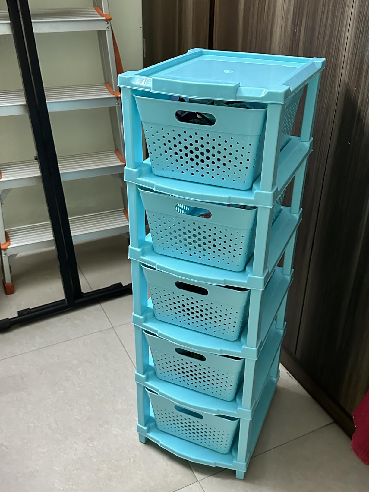 Kitley Immerse 5 Xl Plastic Modular Drawer System For Home, Office ...