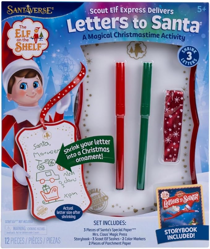 Amazon.com: Scout Elf Express Delivers Letters to Santa Mini : Toys & Games