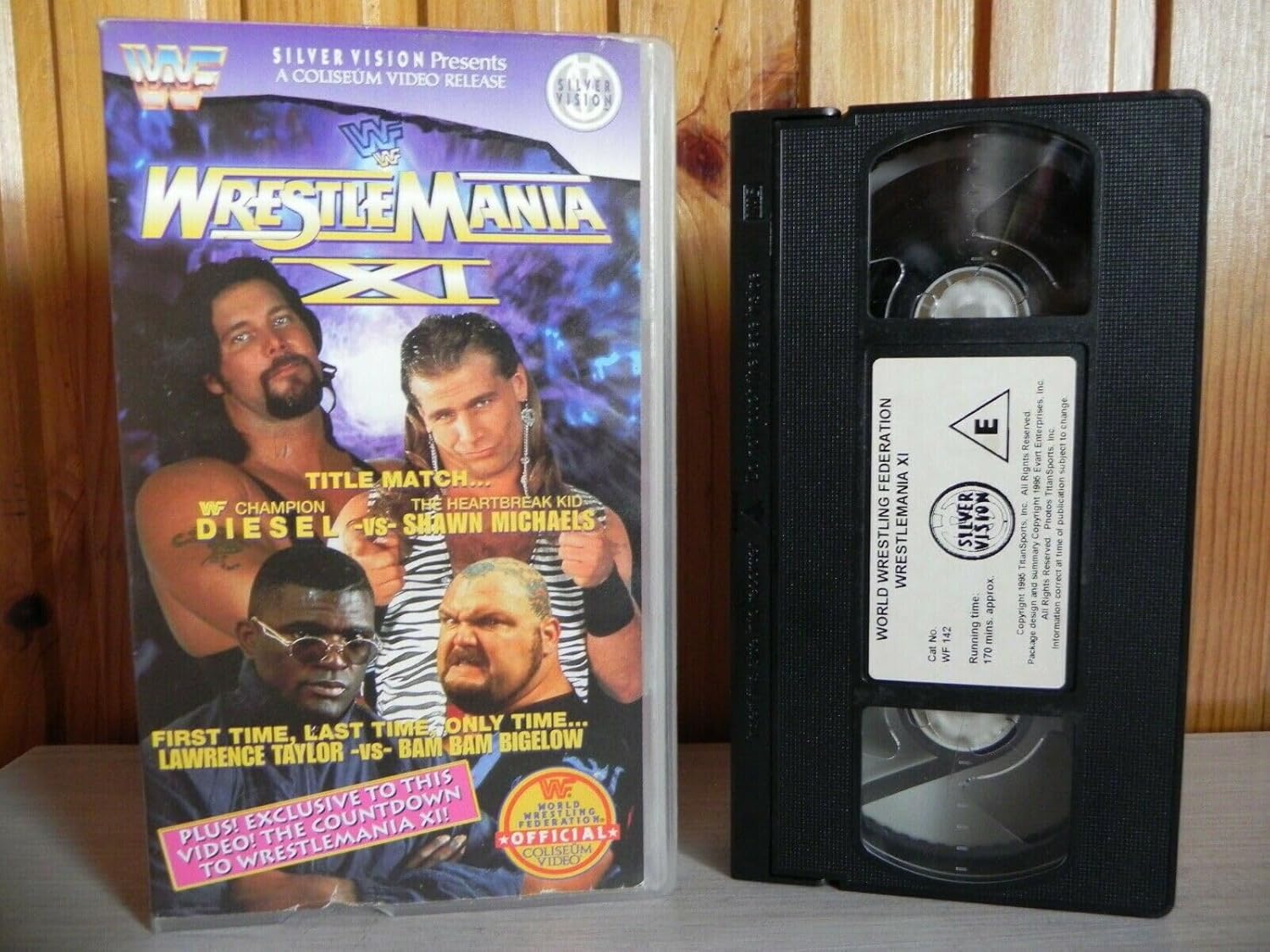 WWF: Wrestlemania 11 [VHS] : Wrestling: Amazon.co.uk: DVD & Blu-ray