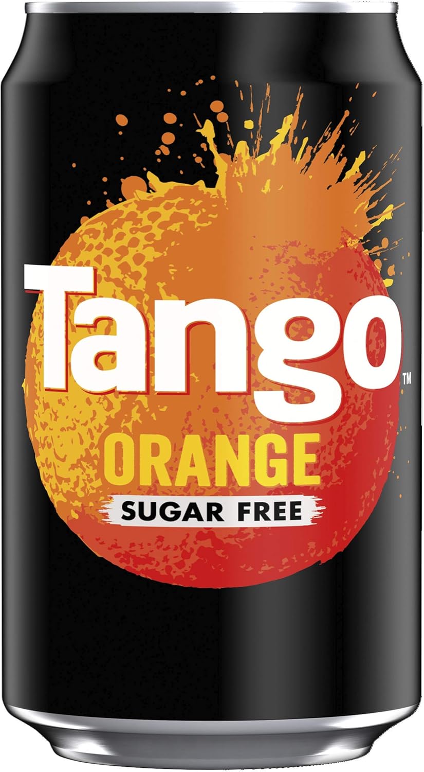 Tango, 330ml Cans, Orange, Sugar Free (Pack of 24) : Amazon.co.uk: Grocery
