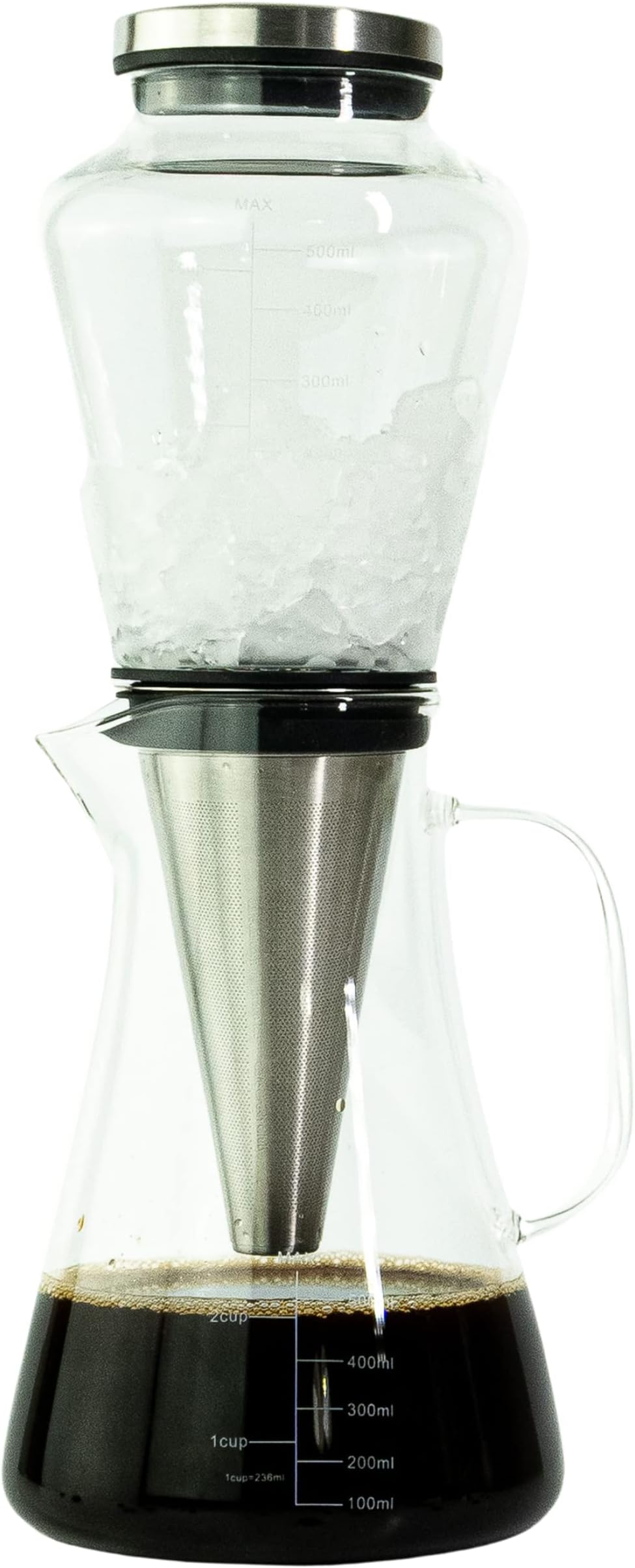 Amazon.com: Nispira Iced Coffee Cold Brew Drip Tower Coffee Maker ...