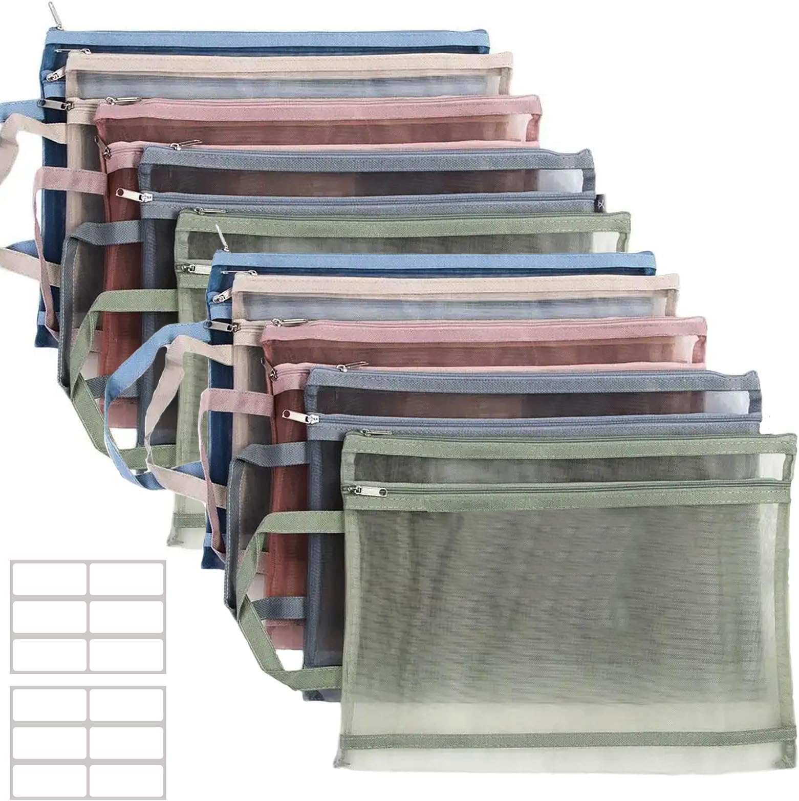 Amazon.com: SUTANGXU 10 Pcs Board Game Storage, Colored Double-Layer ...