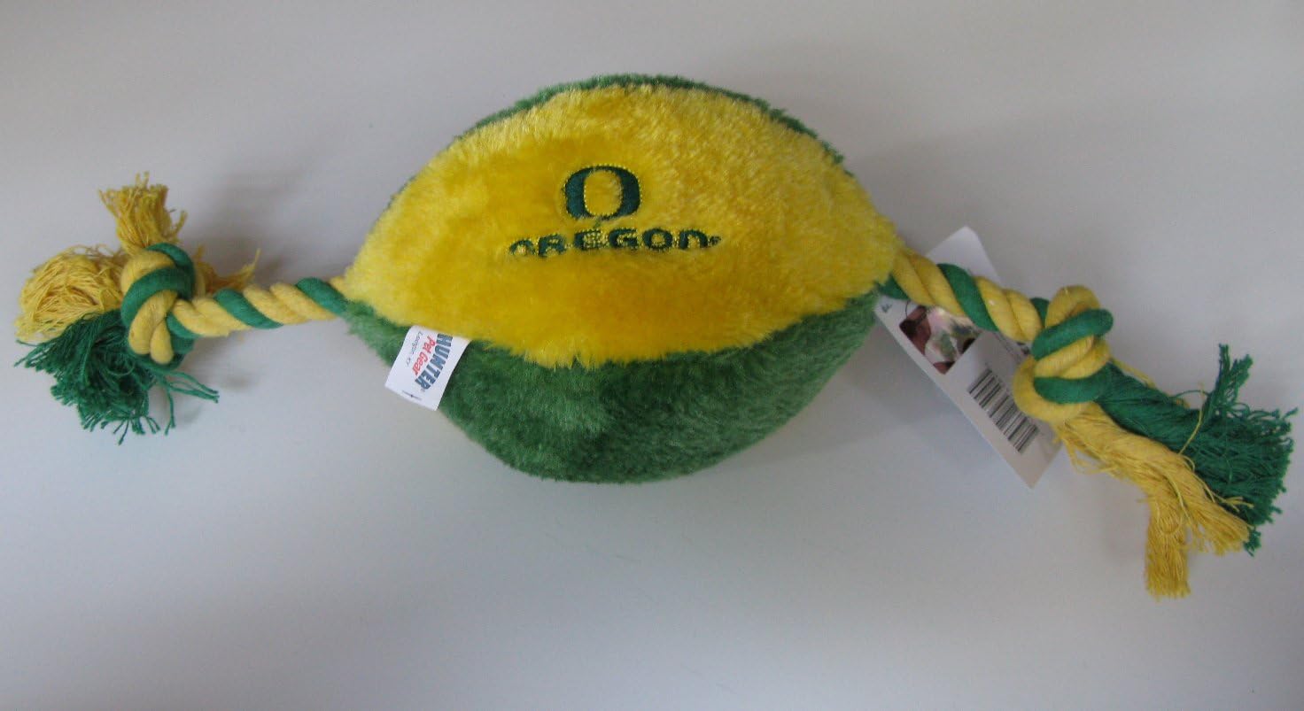 HUNTER Oregon Ducks Rope Plush Dog Toy : Amazon.co.uk: Pet Supplies