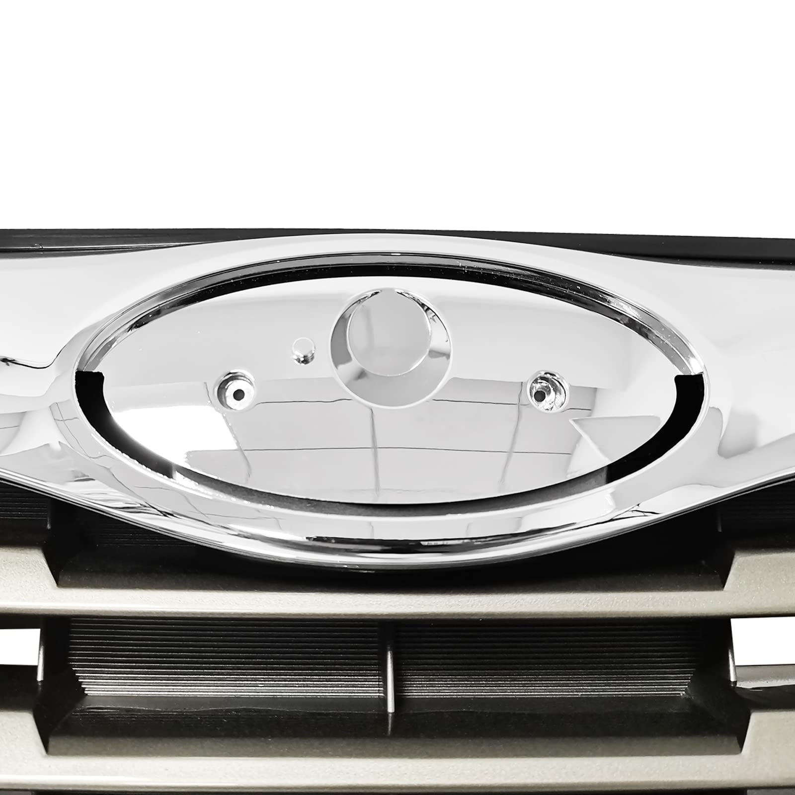 Snapklik.com : Kspeed Chrome Front Bumper Grille Fit For 2009-2010 ...