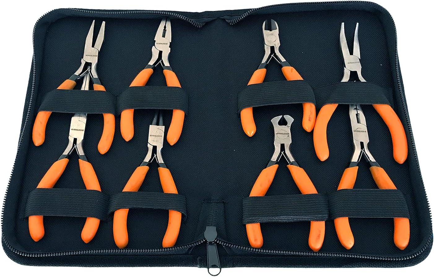 Draper 12544 Mini Pliers Set with Soft Grip, 5 Pcs, Blue and Black ...
