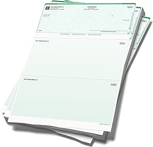 Amazon.com : Computer Checks Compatible W/QB Check On Top [100 Sheets ...