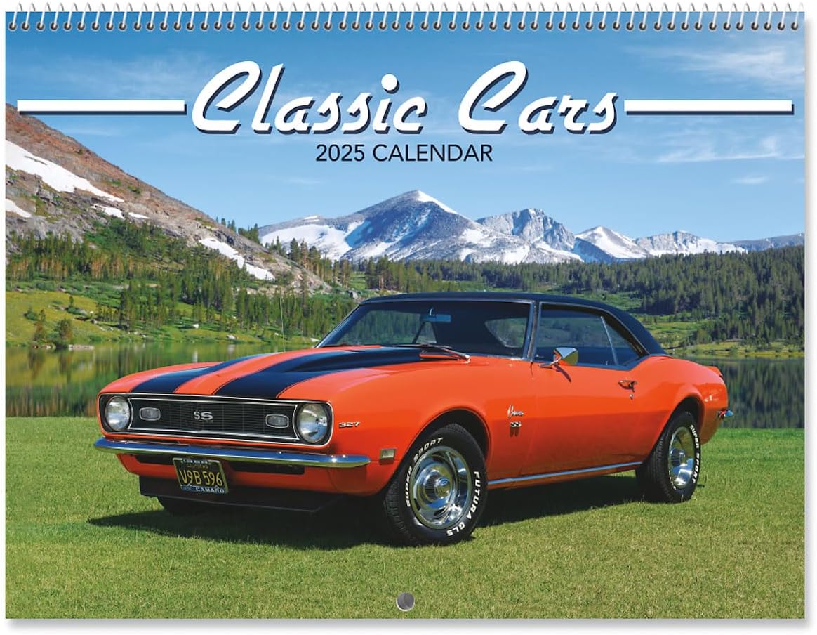 Amazon.com: Amazing Supercars | 2024 12 x 24 Inch Monthly Square Wall ...