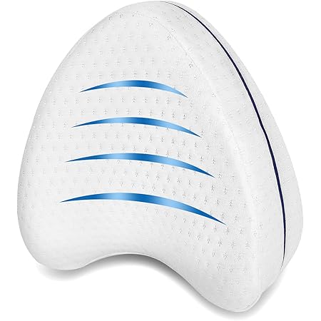 Amazon.com: TULARIS Memory Foam Knee Pillow for Side Sleepers | Between ...