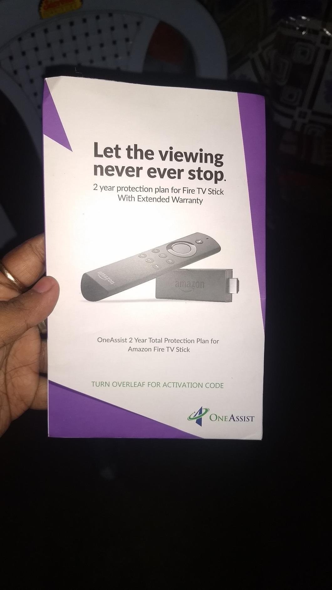 OneAssist 2 Year Total Protection Plan for Amazon Fire TV Stick ...