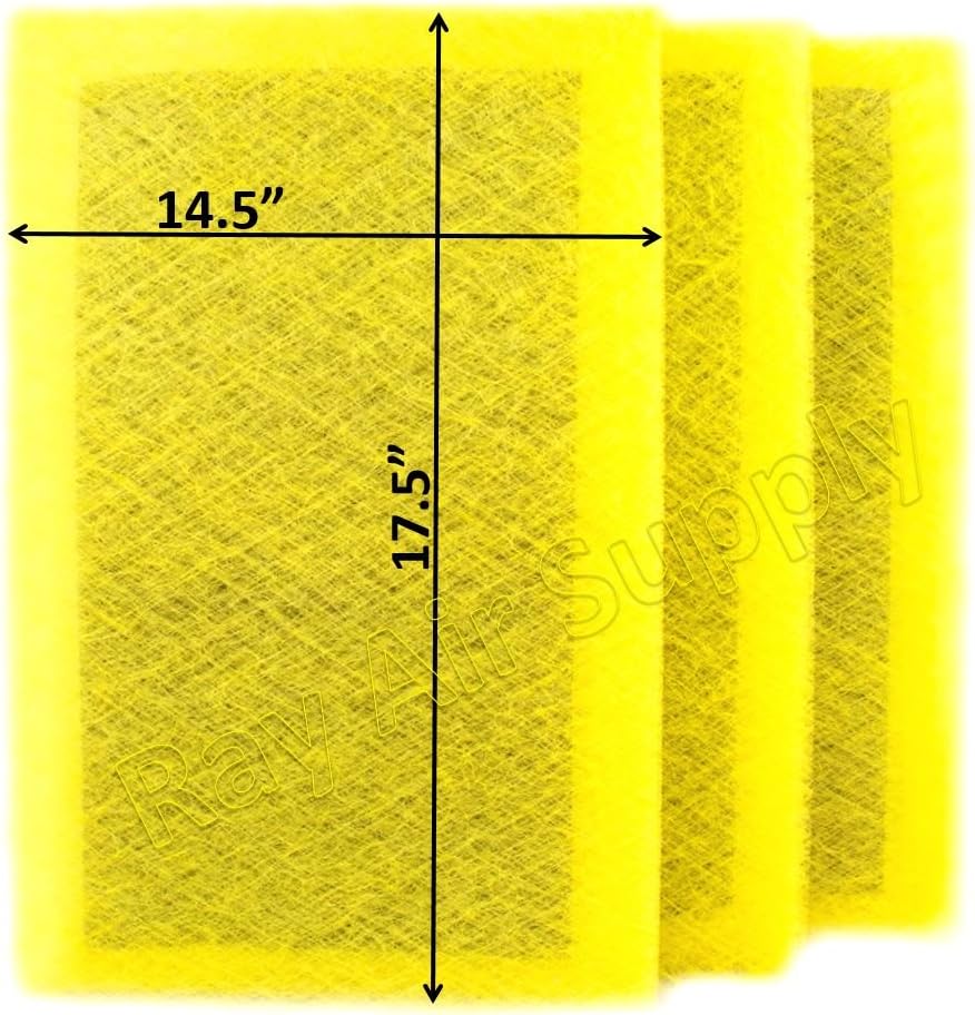 RayAir Supply 16x20 MicroPower Guard Air Cleaner Replacement Filter ...