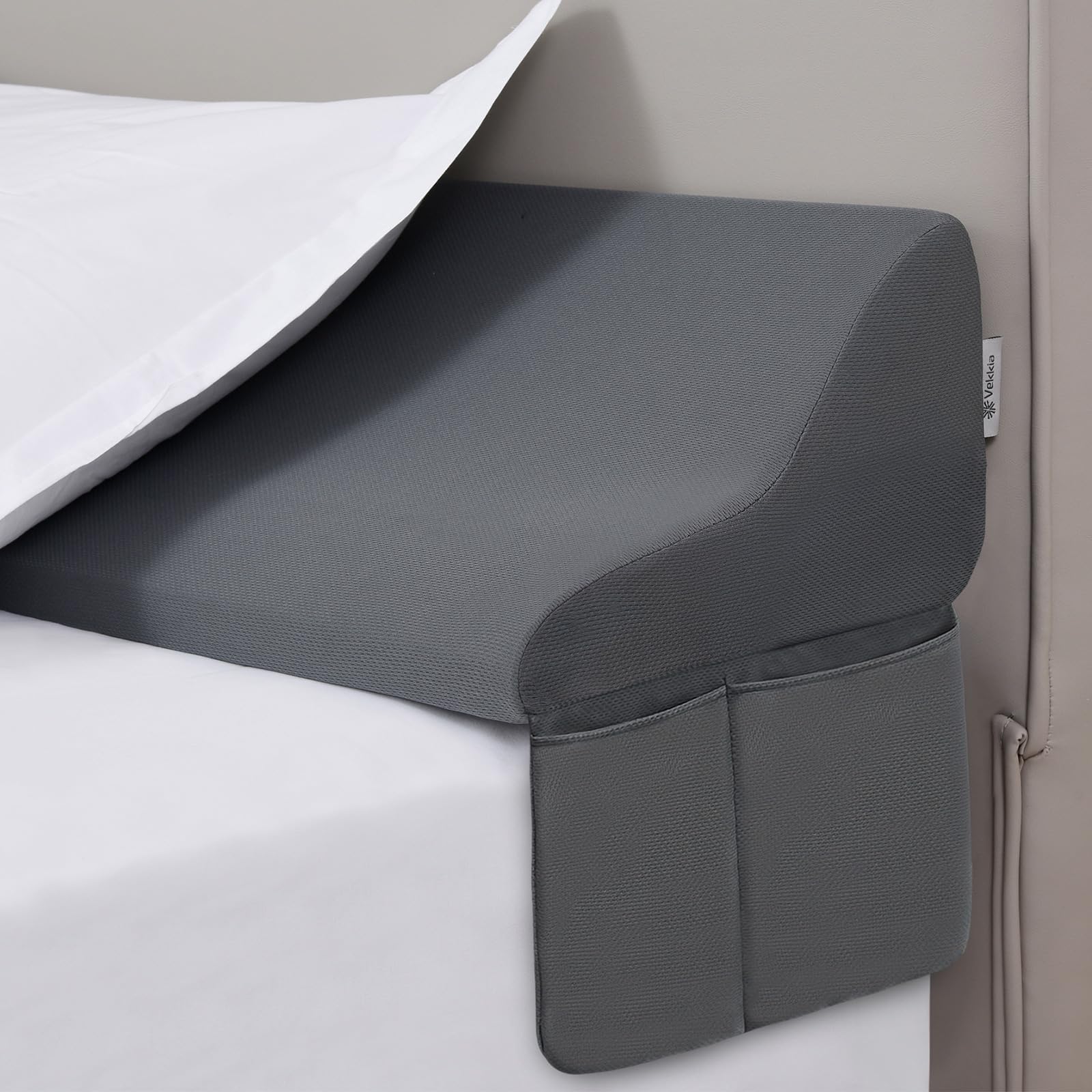 Amazon.com: 4 Modes Queen Size Wedge Pillow Headboard for Bed Gap ...