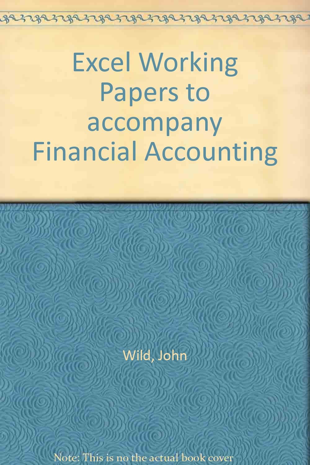 Buy Excel Working Papers to Accompany Financial Accounting Book Online ...