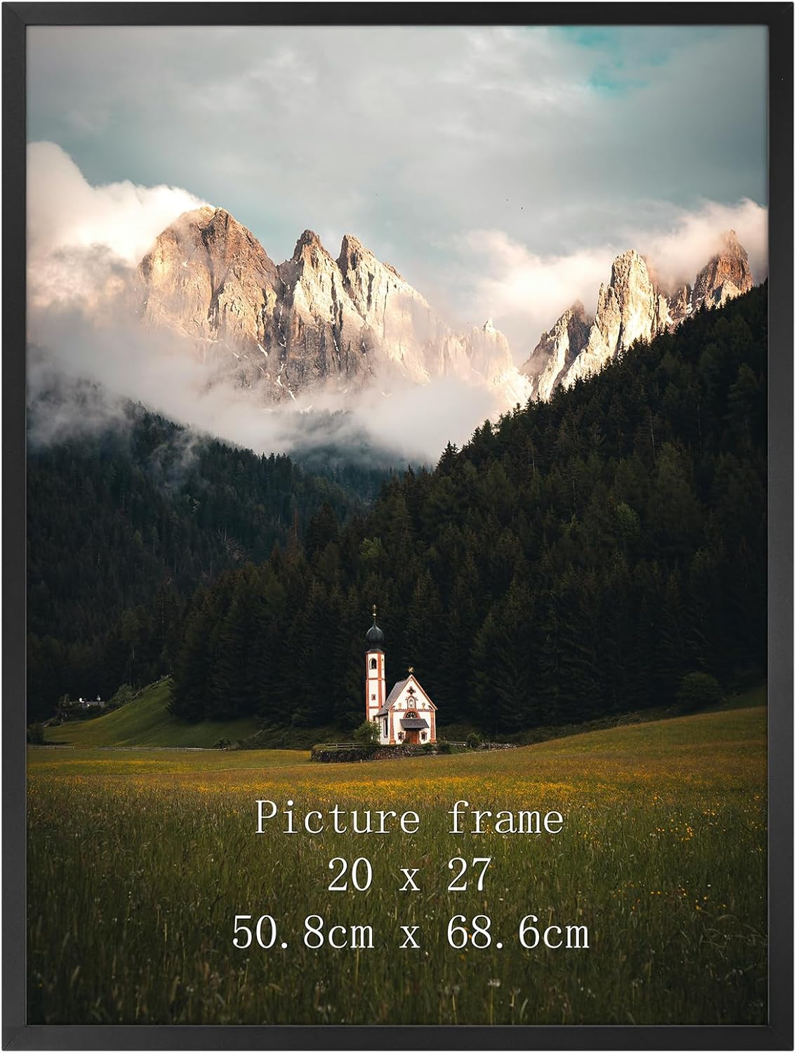 Amazon.com - Giftgarden 20x27 Picture Puzzle Frame Black, Textured ...