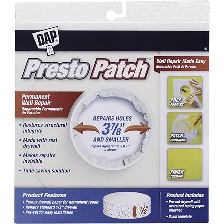 Dap 58505 Presto Patch Multi Purpose Patching Compound, 4-Pound - Repair Compound - Amazon.com