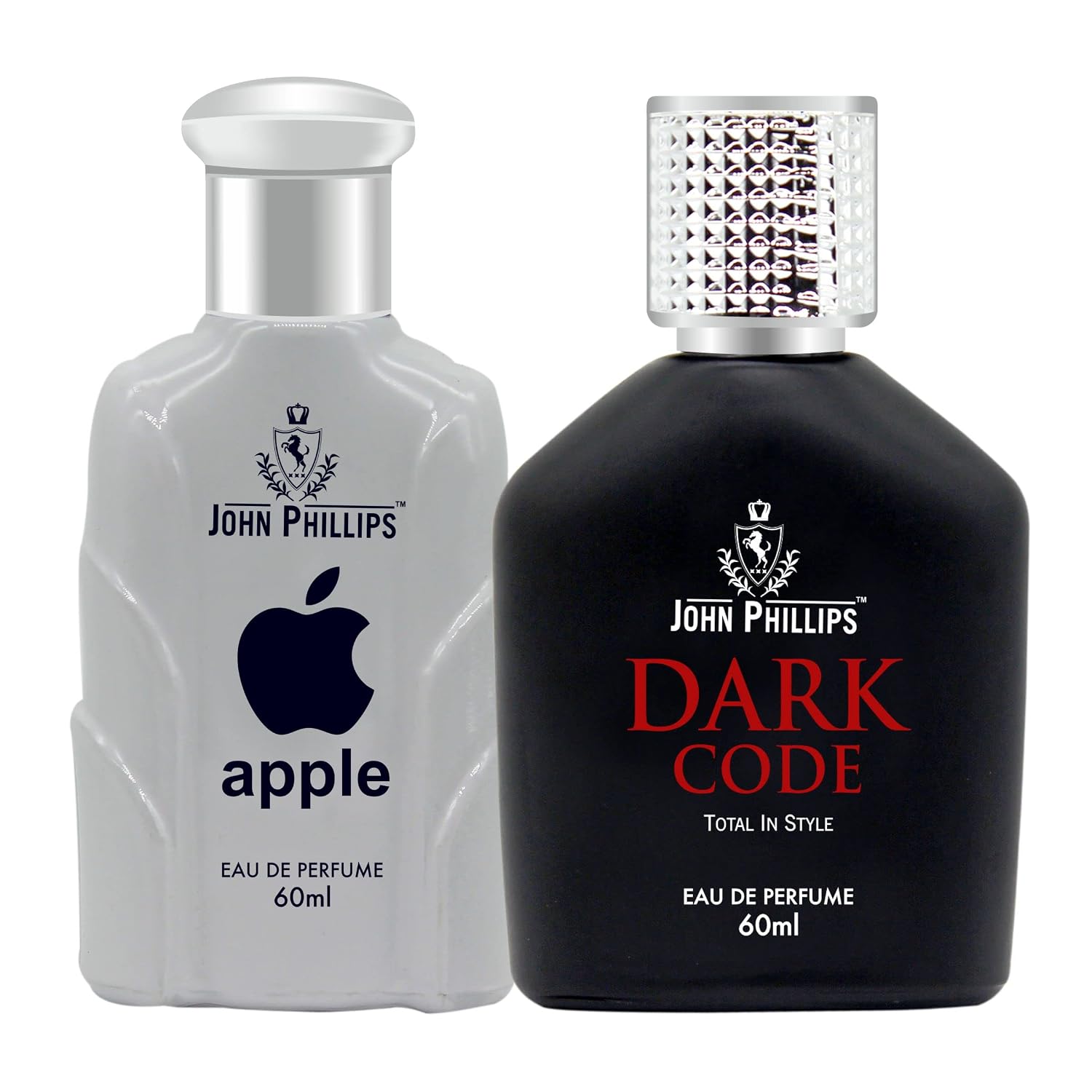 Buy JOHN PHILLIPS APPLE & DARK CODE | Long Lasting | Eau De French ...