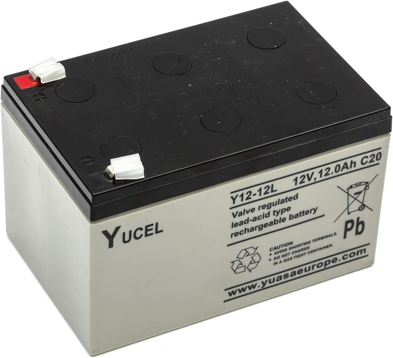 Yucel/Yuasa Y12-12 Sealed Lead Acid Battery 12v 12ah Pride GoGo Elite ...