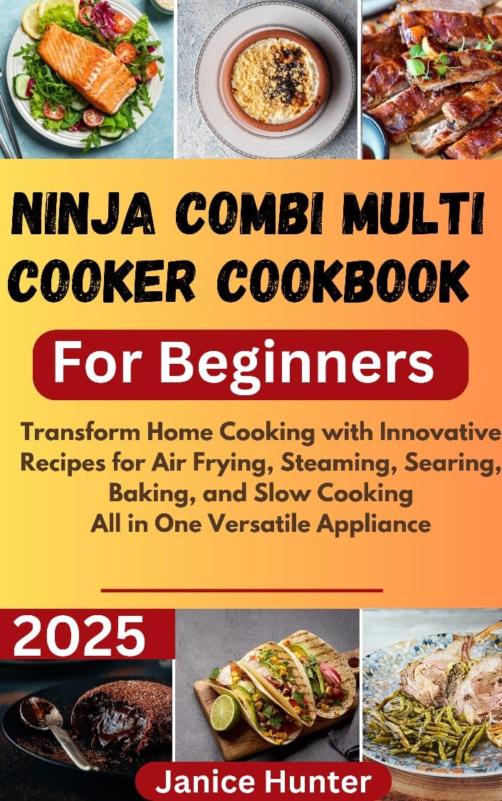 Amazon.com: Ninja Combi Multi Cooker Cookbook For Beginners 2025 ...