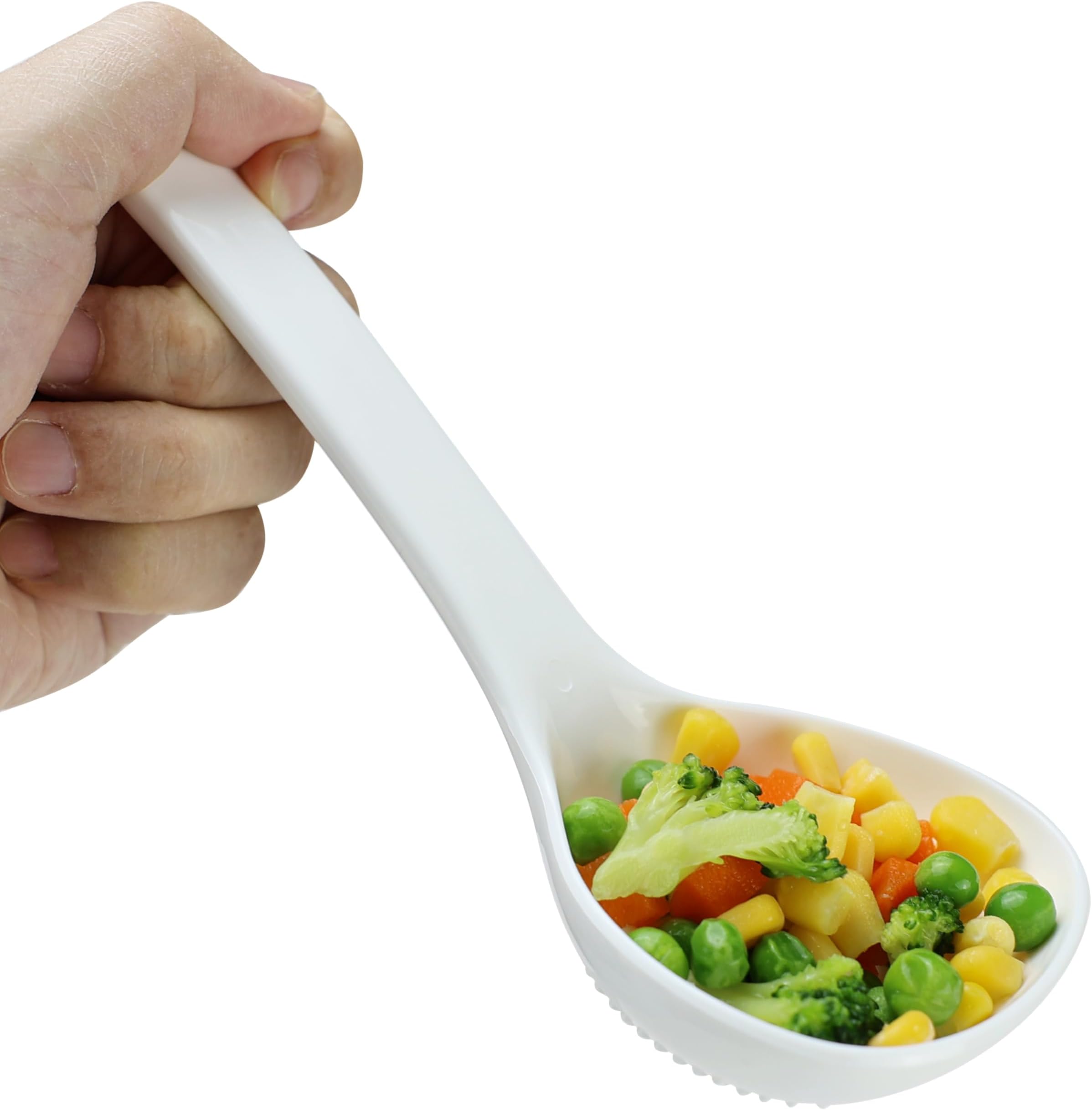 Amazon.com: EIKS 2 Pack Plastic Soup Ladle Serving Spoon for Serving ...