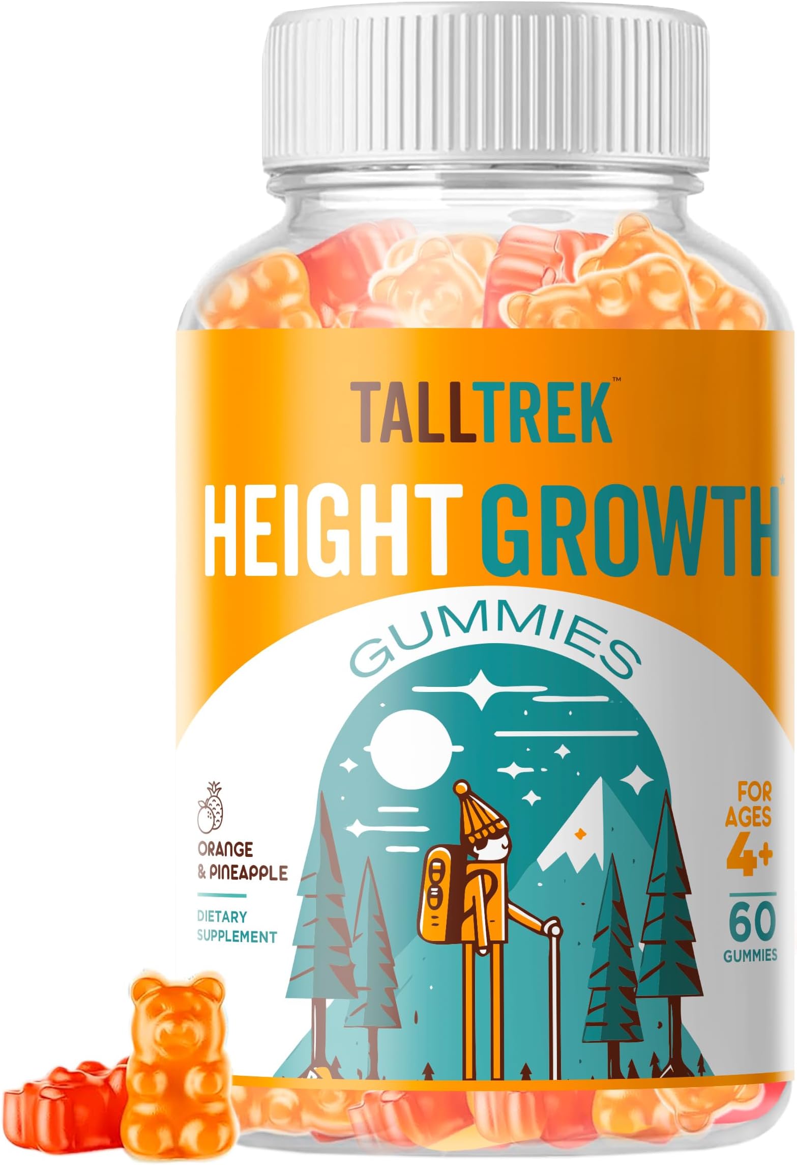 Amazon.com: Height Growth Gummies for Kids - Growth Vitamins for Teens ...